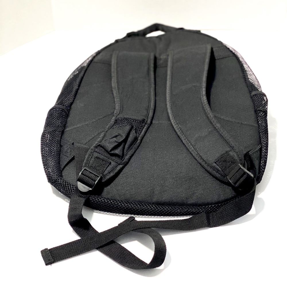 National Guard Black Mesh Backpack - Gem